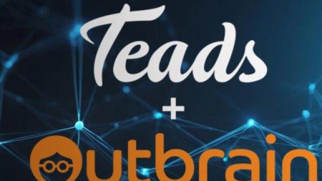 Outbrain以10亿美元收购广告技术公司Teads - 4A广告网